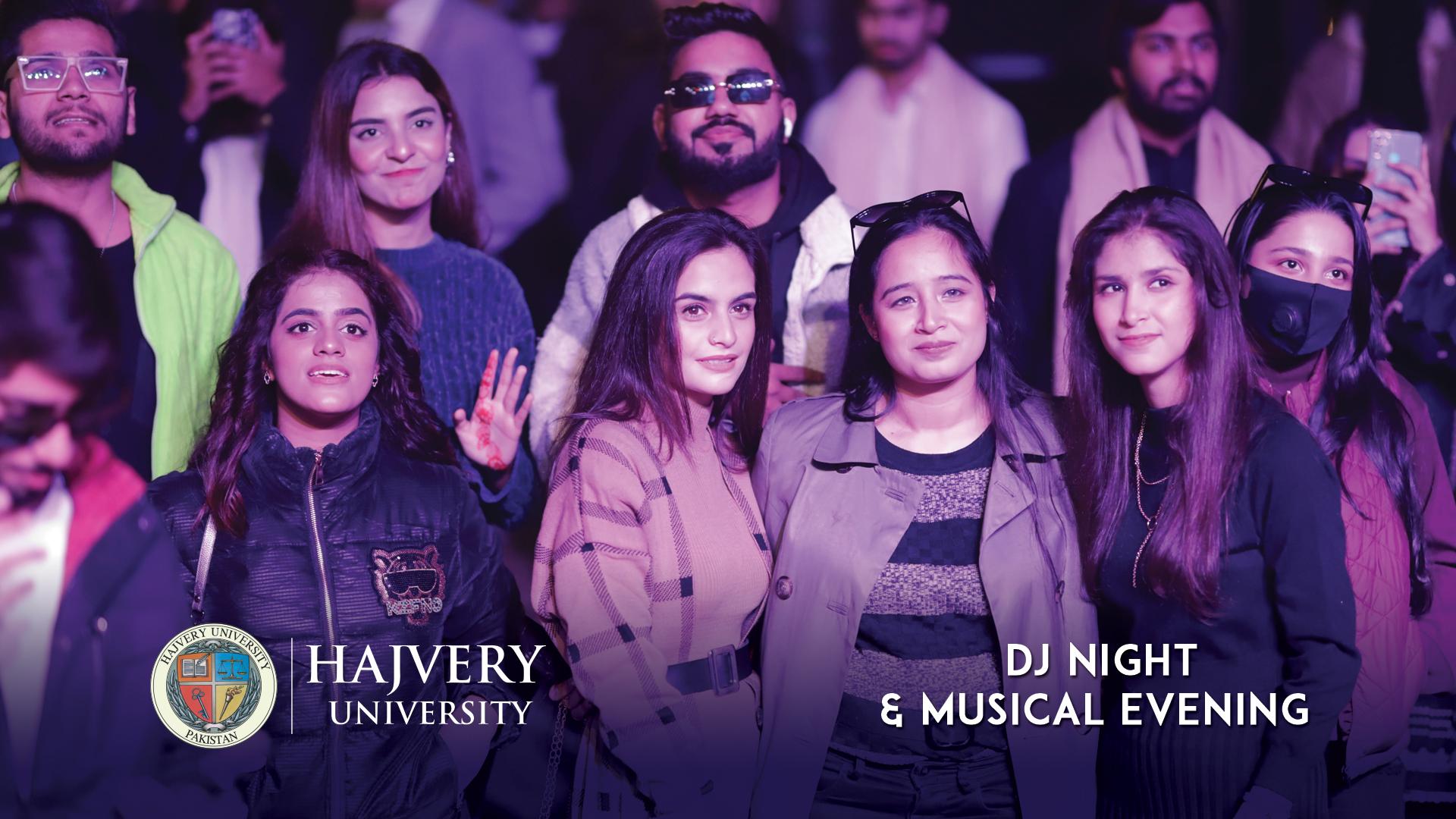 HU DJ NIGHT & MUSICAL EVENING - Hajvery University