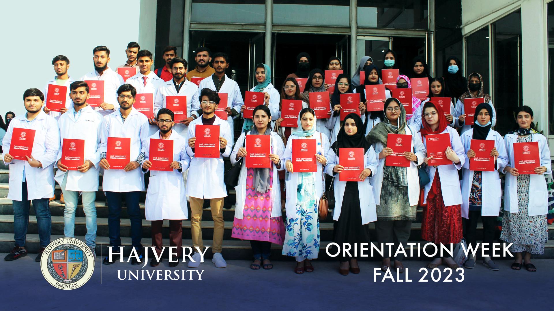 Orientation 2023 Hajvery University